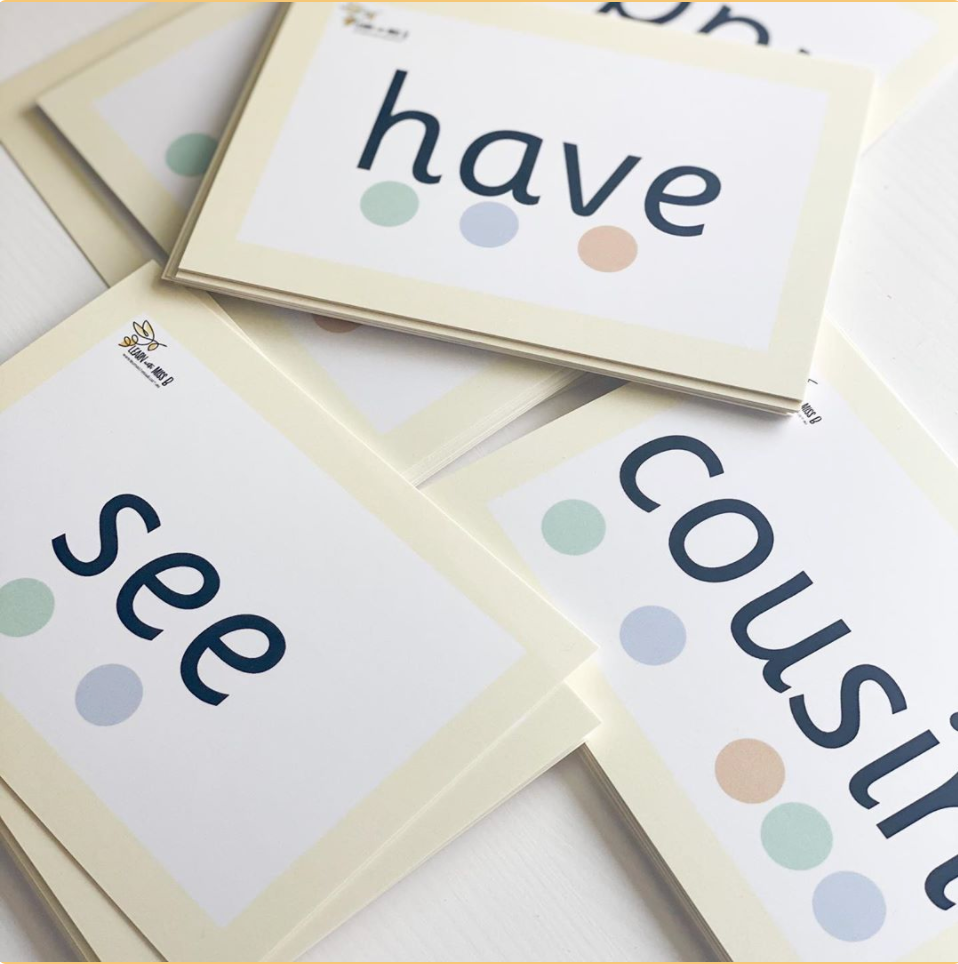 FLASH CARDS – Learn with Miss B